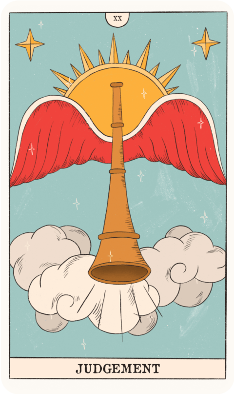 Judgement Tarot Card - Lotus Tarot