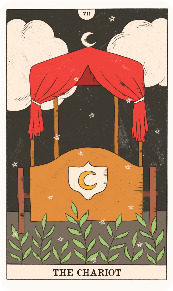 The Chariot Tarot Card | Lotus Tarot