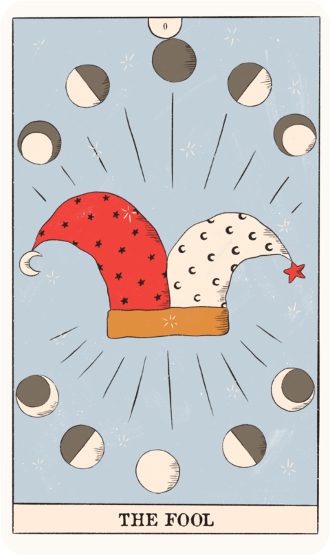 The Fool Tarot Card - Lotus Tarot